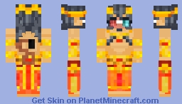 3D Arabian Empress Minecraft Skin