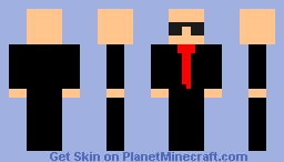 cia agent Minecraft Skin