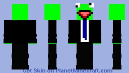 Derpy Slime (In a suit) Minecraft Skin