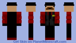 El Mustache Macho Minecraft Skin