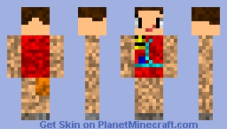 Jumpluff Speedrunner Minecraft Skin