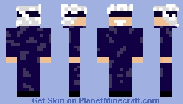 Saturu Gojo Minecraft Skin