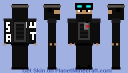 SWAT Officer Minecraft Skin