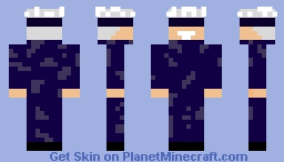 Saturu Gojo :) Minecraft Skin
