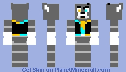 Nitrix nightinggale the wolf (java) Minecraft Skin