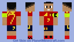 Álvaro Morata (Spain/Eurocopa) Minecraft Skin