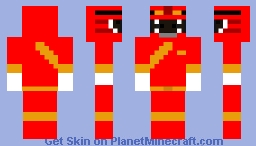 Red Wild Force Ranger | Cole Evans | Power Rangers Wild Force Minecraft ...