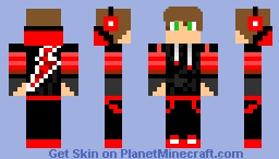 red Minecraft Skin