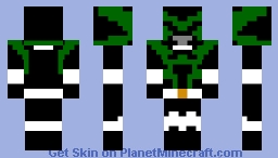 Green Psycho Ranger | Trek | Power Rangers In Space Minecraft Skin