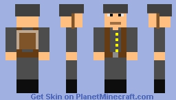 WW1 German Soldier Early War Minecraft Skin