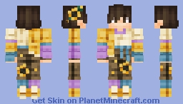 NominalGravy Golden Grapefruit Minecraft Skin