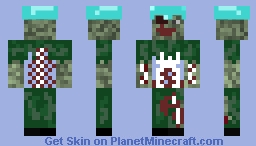Desert Zombie (Decaying) Minecraft Skin