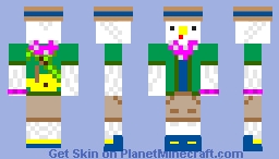 Tropical Chicken Minecraft Skin