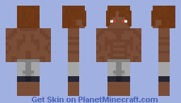me with muscles Minecraft Skin