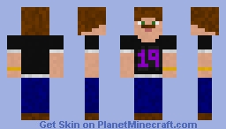 Blue Zombie Minecraft Skin