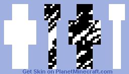 All black Minecraft Skin
