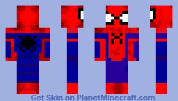 spider man Minecraft Skin