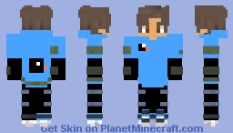 santa blob head Minecraft Skin