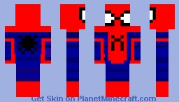 spider man Minecraft Skin