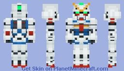 LM312V04 Victory Gundam Minecraft Skin