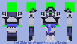 MKX Lin Kuei Armour Base Minecraft Skin