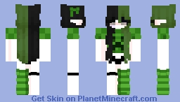 emo creaper girl Minecraft Skin