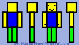 Noob Minecraft Skin