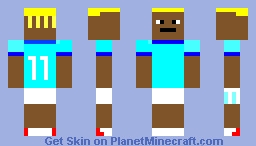 Jeremy Doku Minecraft Skin