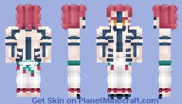 akaza Minecraft Skin