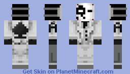 ACE OF SPADES WITH MASK Minecraft Skin