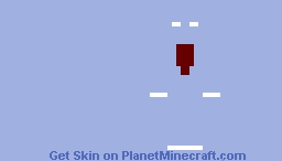 Mainly invisible skin. Minecraft Skin
