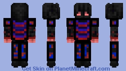 Shadow Assassin armor Minecraft Skin
