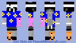 Summer theme skin refined 2 Minecraft Skin