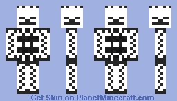 Checkerbone Minecraft Skin