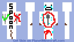 spoon mann (2ND BEST SKIN EVER) Minecraft Skin