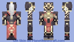 Aurumaton Spectral Envoy Minecraft Skin
