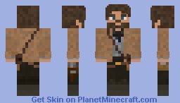 Arthur Morgan Minecraft Skin