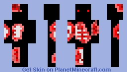 All black skin Minecraft Skin