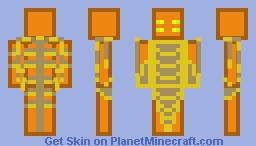 Four-eyed desert pattern Phantom Minecraft Skin