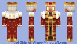 King Minecraft Skin