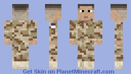 US Army/USMC - Desert Camouflage Uniform (DCU) (1991–2008) Minecraft Skin