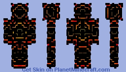 fire shadow bether Minecraft Skin