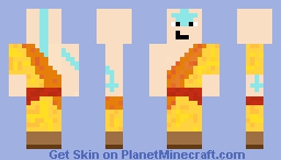 Aang from ATLA! Minecraft Skin