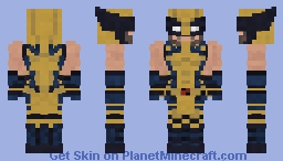 Wolverine - Deadpool & Wolverine Minecraft Skin