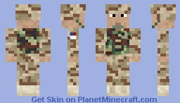 US Army/USMC - Deployment uniform in Iraq (2003-2011) Minecraft Skin