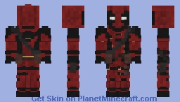 Deadpool - Deadpool & Wolverine Minecraft Skin