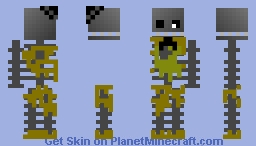 Broken down Springlocked endo Minecraft Skin