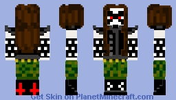 black metal Minecraft Skin