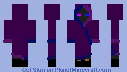 Elder Indigo (Cloaked) Minecraft Skin