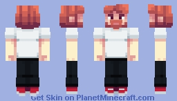 GINGER DUDE WITH WIDE ARMS AND A BEARD Minecraft Skin